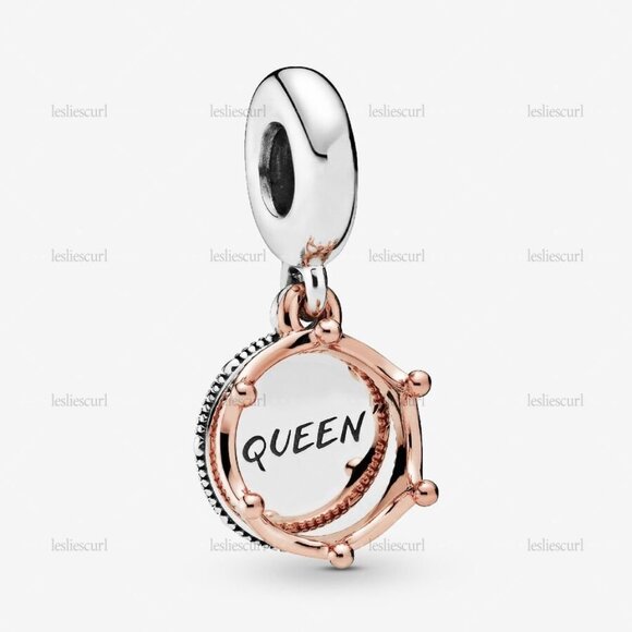 Pandora | Jewelry | Pandora Queen Regal Crown Dangle Charmtwotone ...